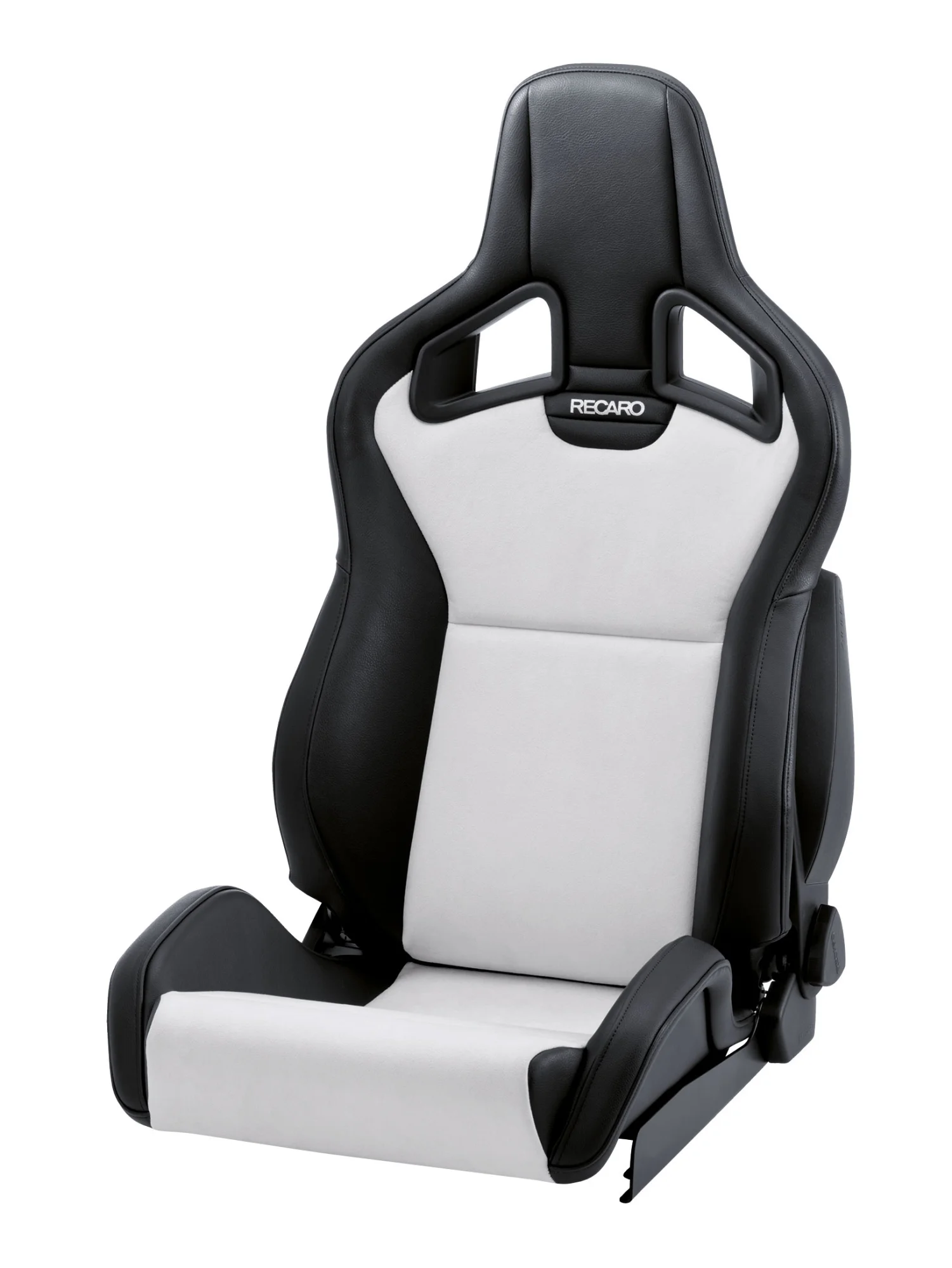 Recaro Sportster CS Sort Kunstlæder Dina Sølv - Varme/SAB